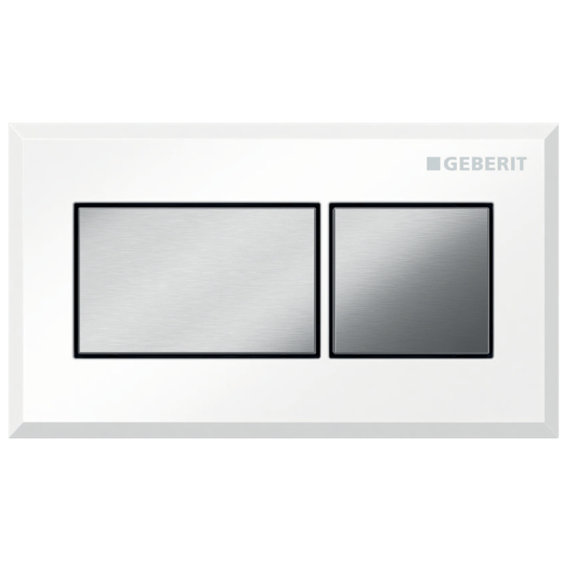 Geberit Pneumatic Square Dual Flush Plate - For Sigma Concealed Cistern ...