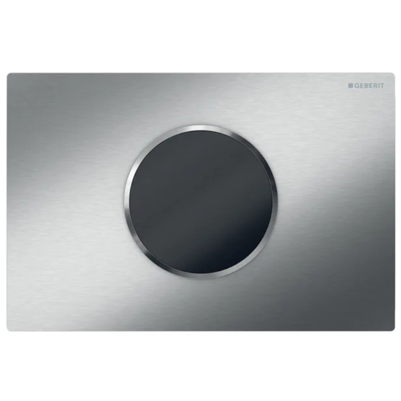 Geberit Sigma10 Automatic/Touchless Dual Flush Plate - Battery ...