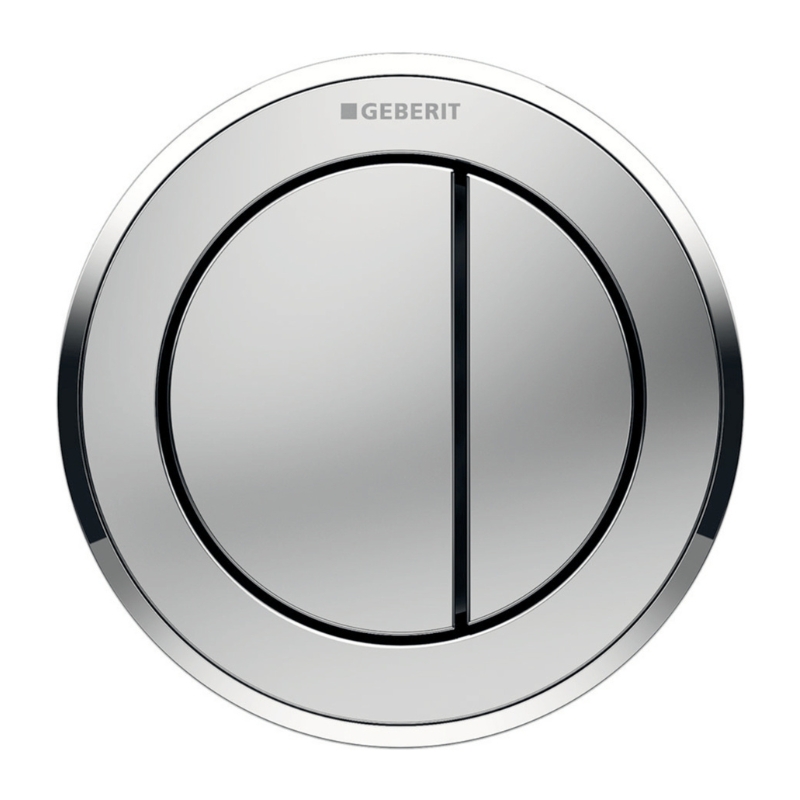 Geberit Type 10 Pnuematic Dual Flush Button - Furniture Actuator - Matt ...