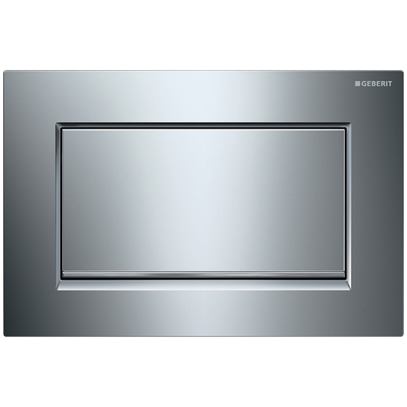 Geberit Type 30 flush plate - gloss/brushed | Geberit 115.893.KY.1 ...