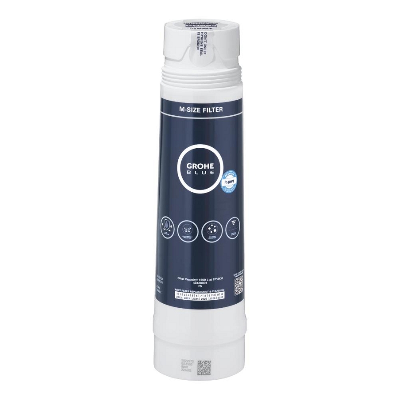 Grohe Blue Filter - M Size - 1500L | Grohe 40430001 | National Shower ...