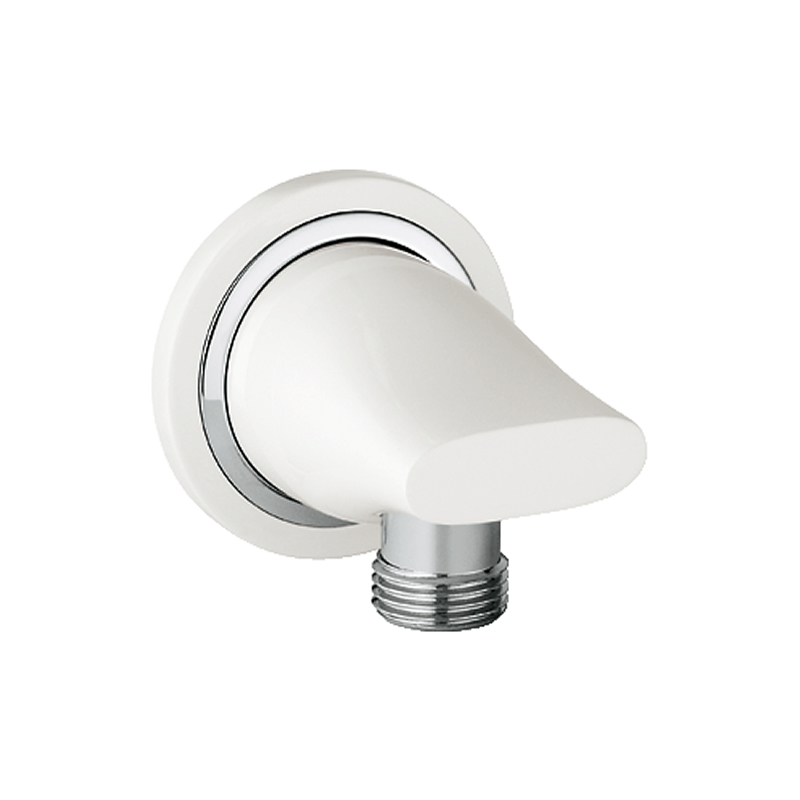 Grohe Ondus 1/2" wall outlet assembly - moon white | Grohe 27190LS0 ...