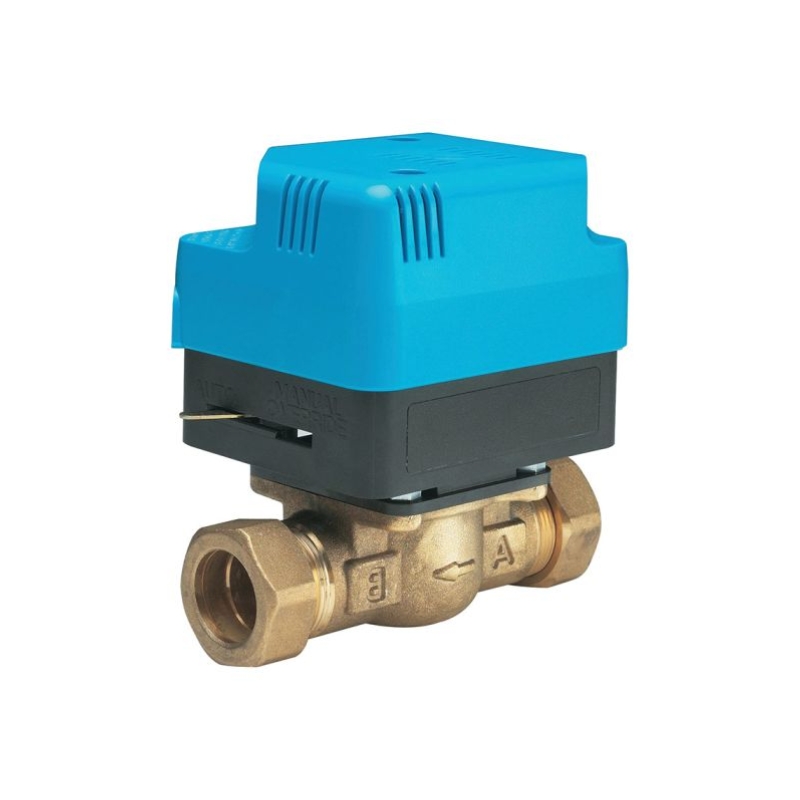 Horstmann (Secure) Zoneplus 2 Port Spring Return Motorised Valve - 22mm ...