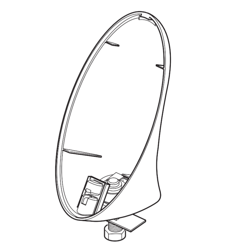 Mira bath/shower user interface cradle | Mira 1618.103 | National ...