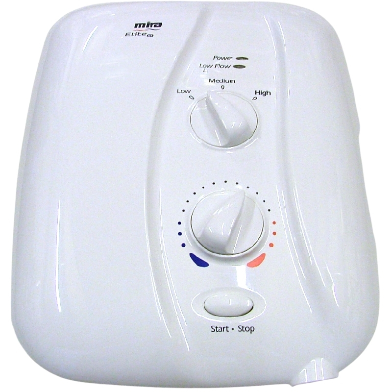 Mira Elite ST front cover assembly - White | Mira 1563.604 | National ...