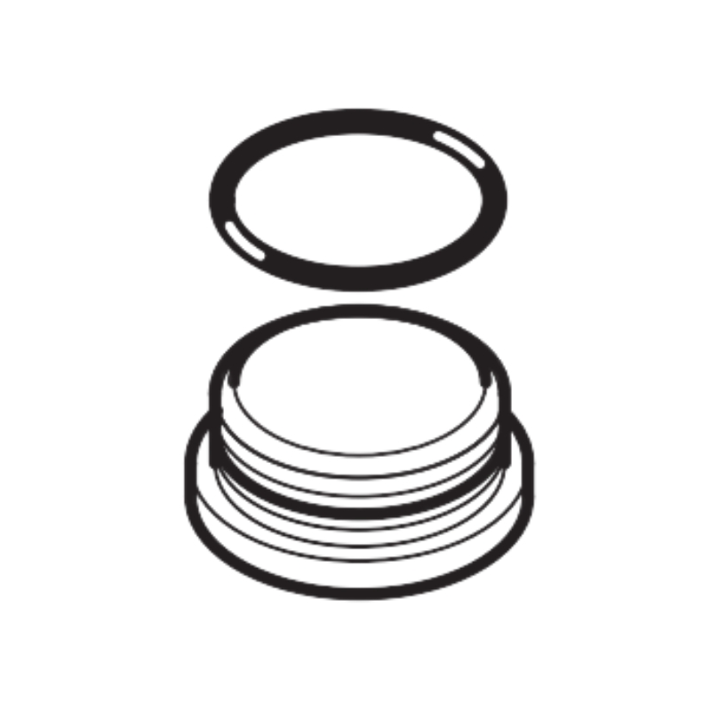 Mira inlet blanking plug kit - gold | Mira 451.85 | National Shower Spares