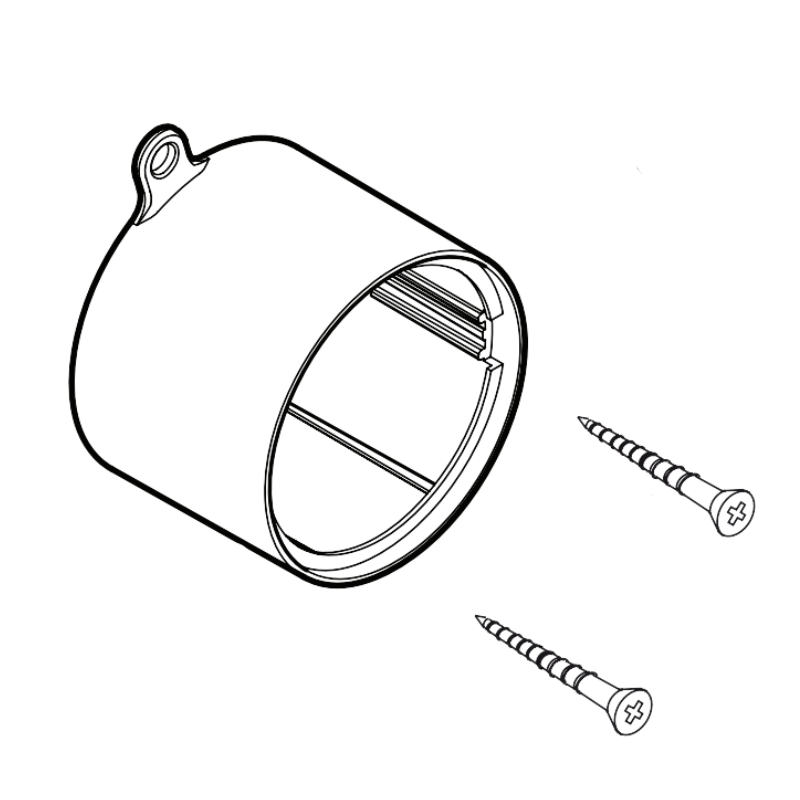 Mira/Rada V12 concealed body trim | Mira 1651.135 | National Shower Spares