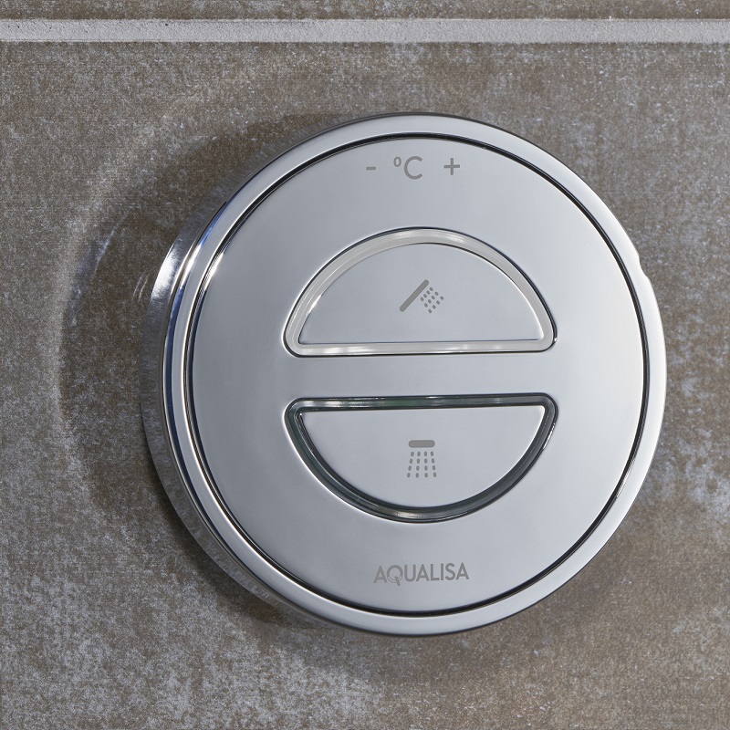 Aqualisa Unity Q Digital Smart Shower Concealed Dual with Wall Head ...