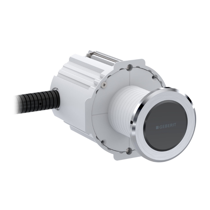 Geberit Type 10IR Electronic Dual Flush - Mains Operation - Brushed ...