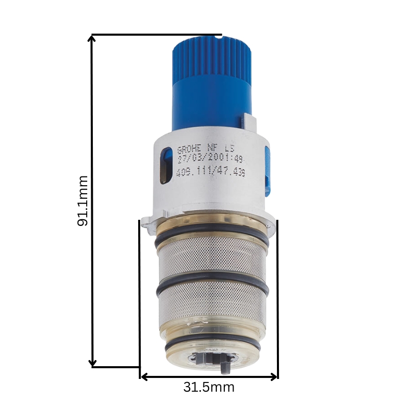 Grohe Thermostatic 1/2" Compact Cartridge Assembly | Grohe 47439000 ...