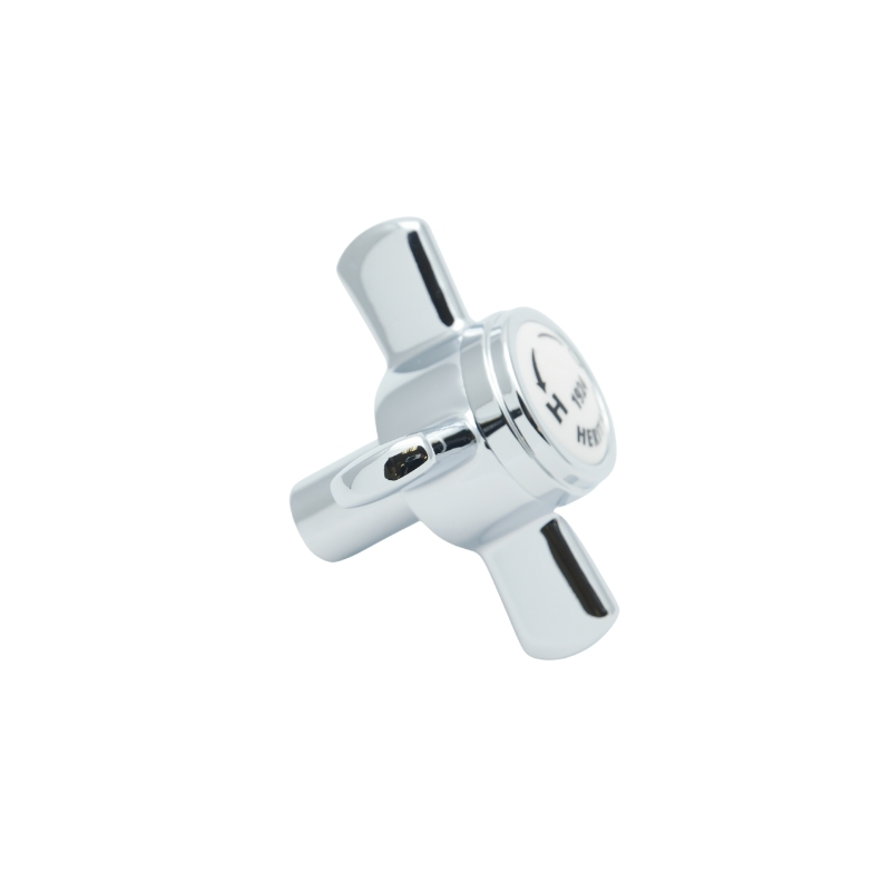 Heritage temperature control handle assembly - chrome | Heritage ...