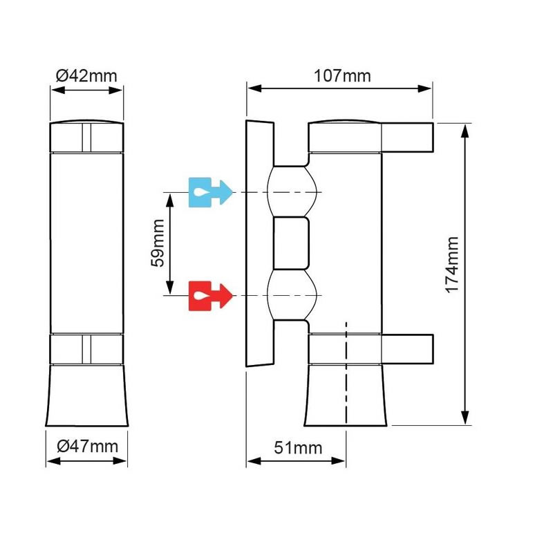 Mira Infuse thermostatic shower valve and 360 fittings | Mira 1.1660. ...