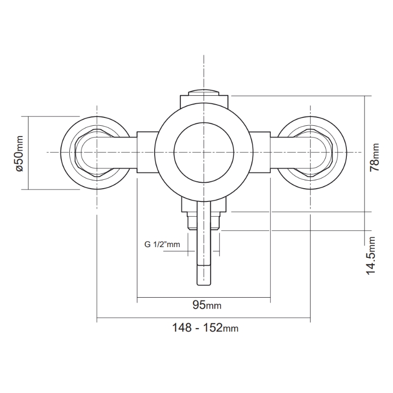 Triton Elina Exposed Concentric Type 3 TMV Mixer Shower With Grab Rail ...