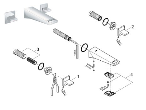 Grohe Allure Shower Spares